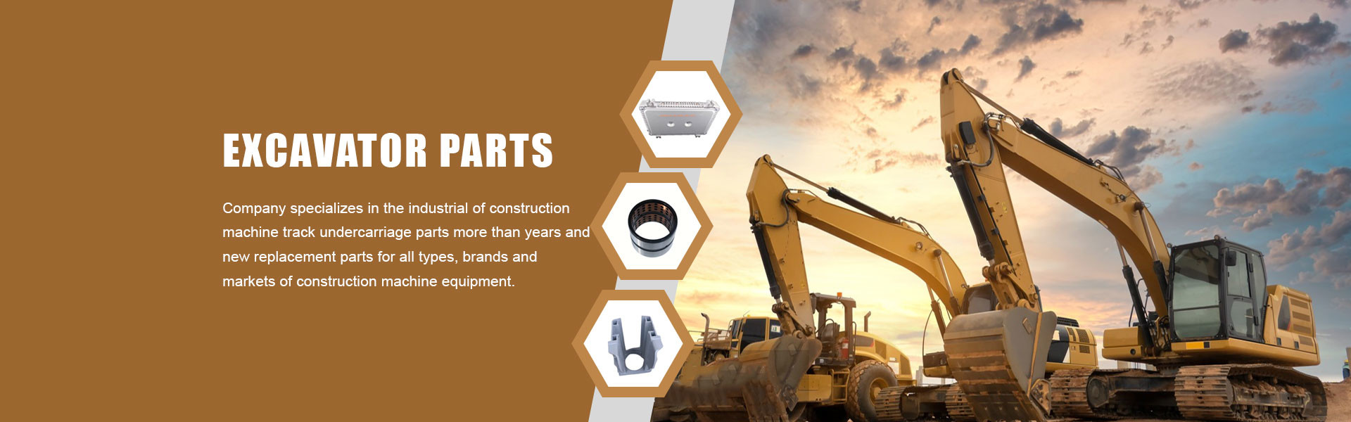 Excavator Spare Parts & Excavator Attachments Manufacturer